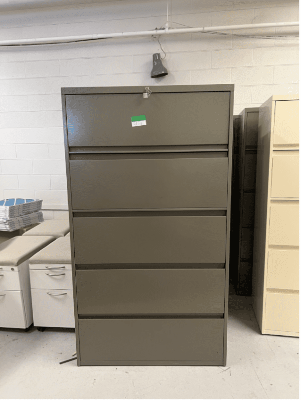Steelcase Five Drawer Lateral File - Office Interiors