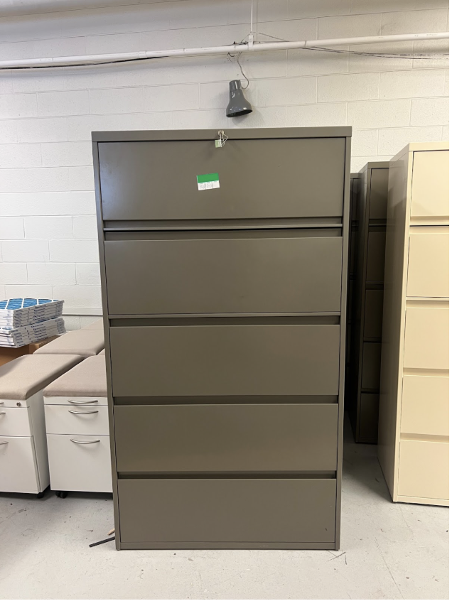 Steelcase Five Drawer Lateral File - Office Interiors